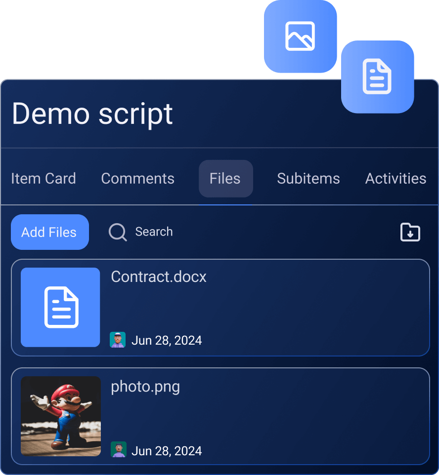 Sharing files & documents in one place - Plaky™