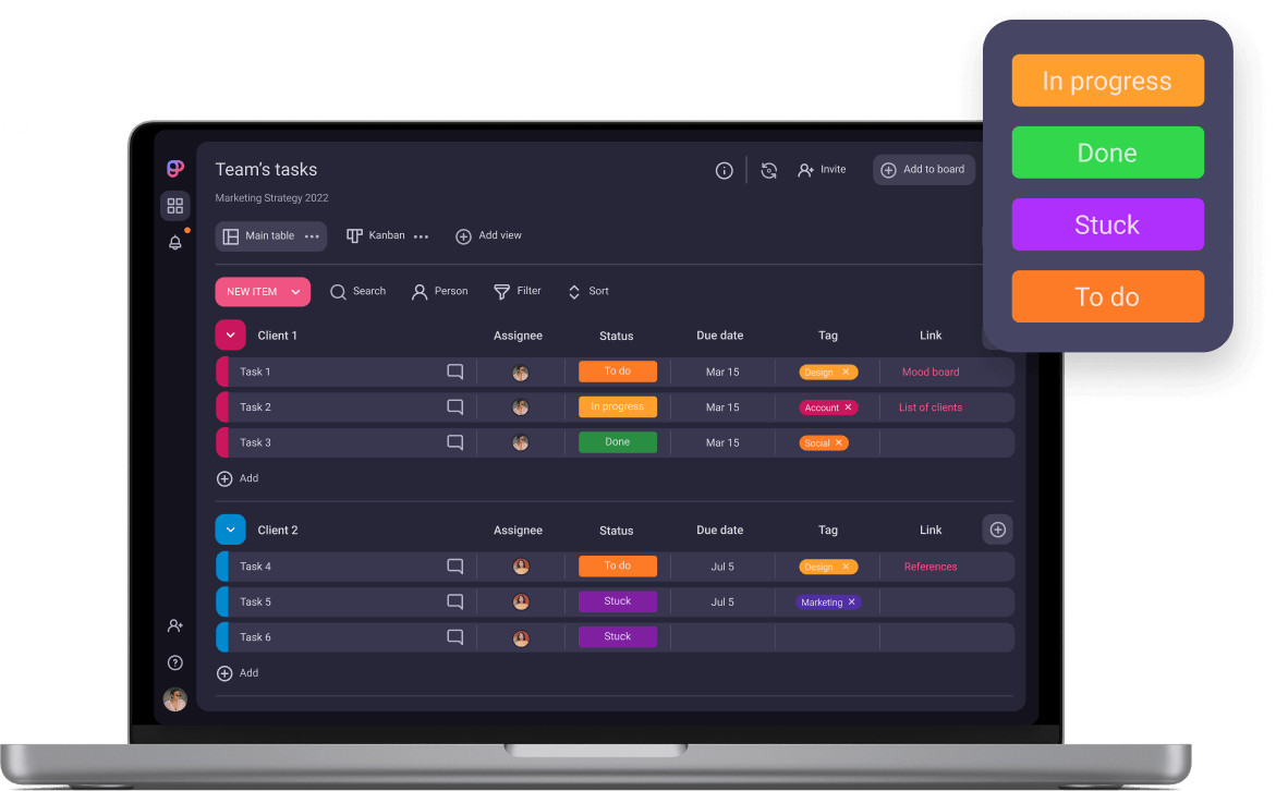 Plaky™ — Consulting Management Software