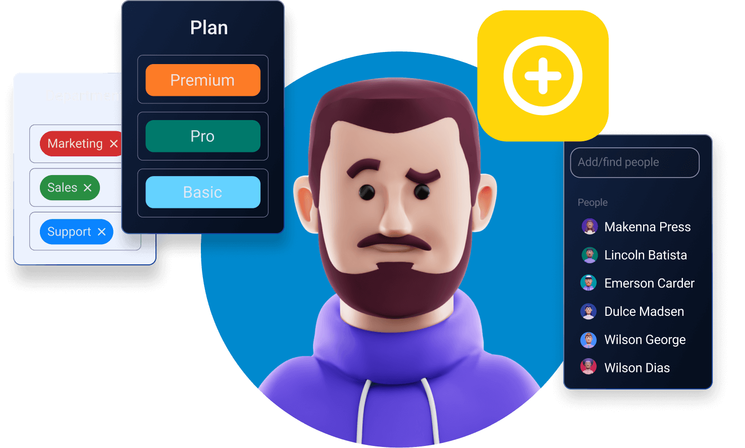 Free CRM software - Plaky™