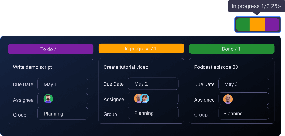 Summary row - Plaky™