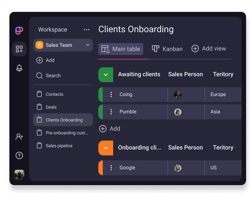 Client Onboarding Template - Plaky™