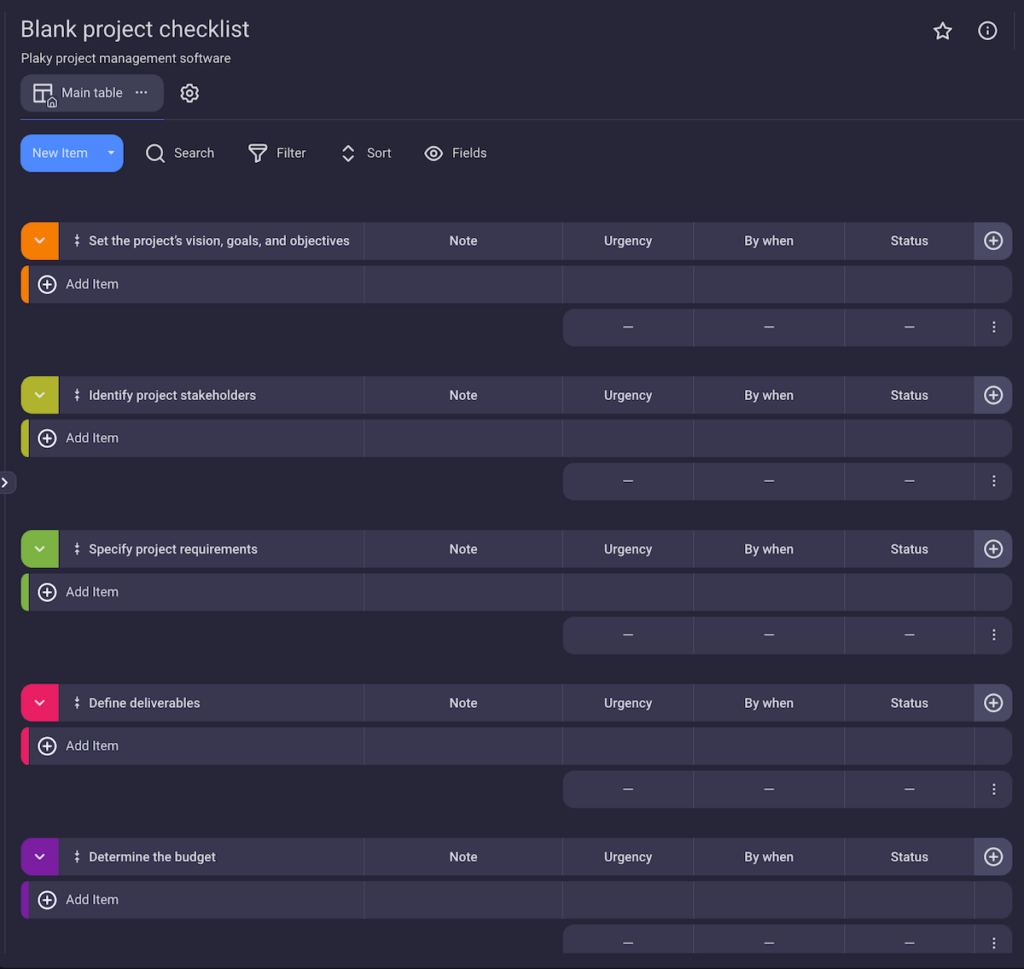 14-Step Project Management Checklist for Staying Organized