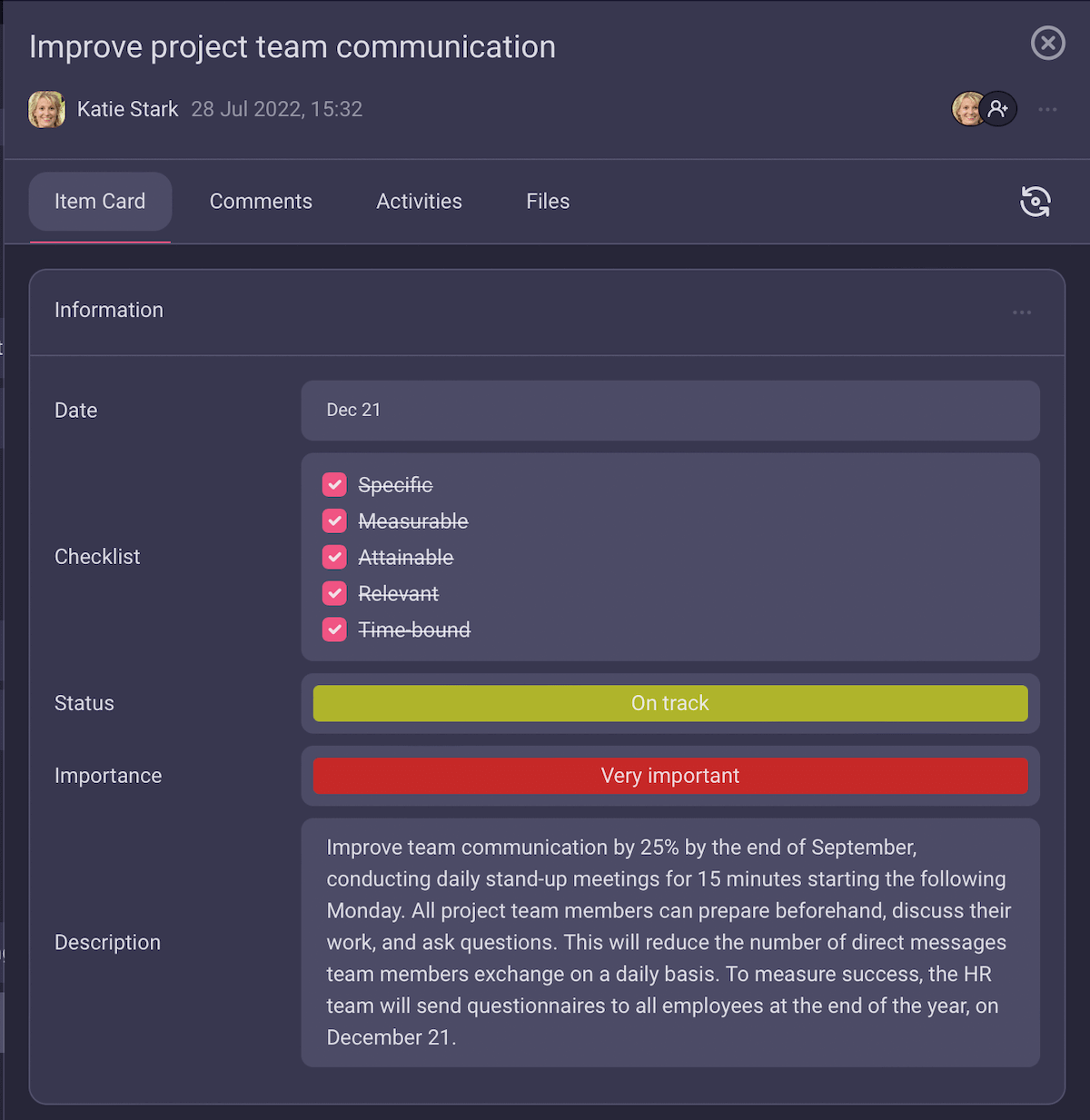 How to define S.M.A.R.T. goals in project management — Plaky