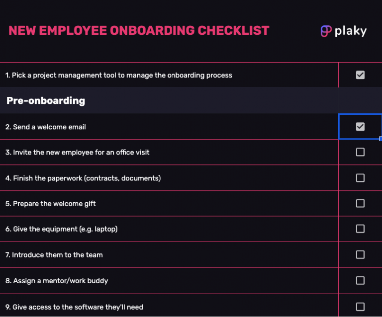 7 steps to a better employee onboarding process – Plaky