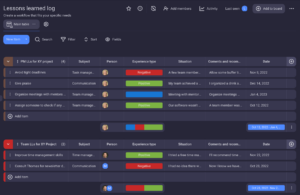 How to Capture Lessons Learned in Project Management