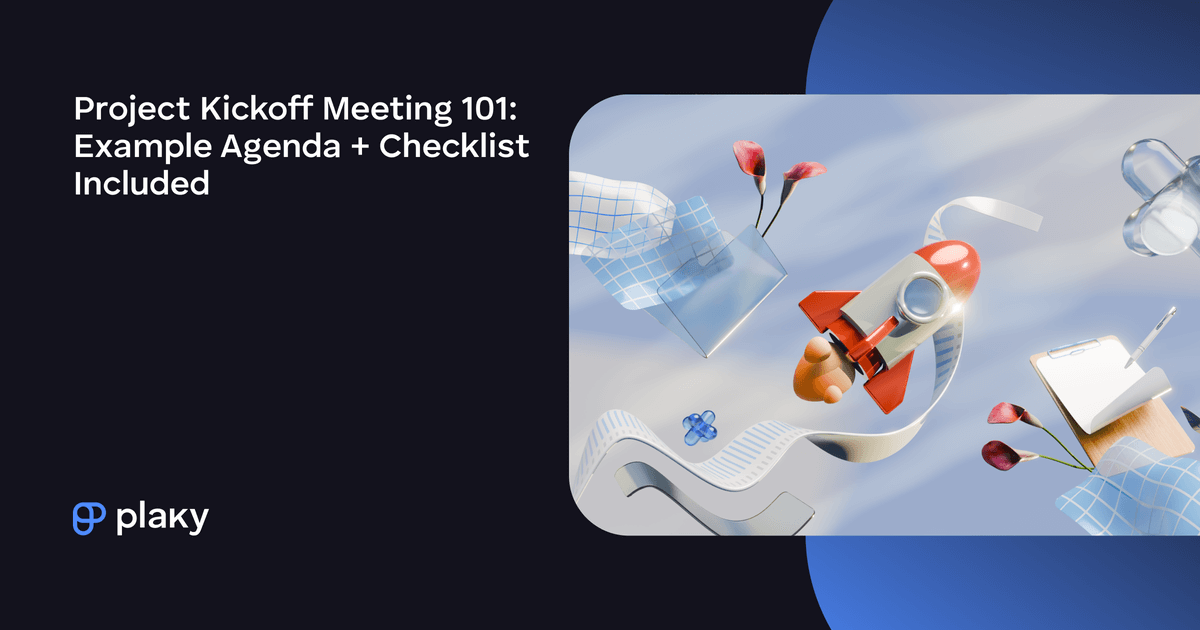 Project Kickoff Meeting in 11 Steps (Free Agenda and Checklist)