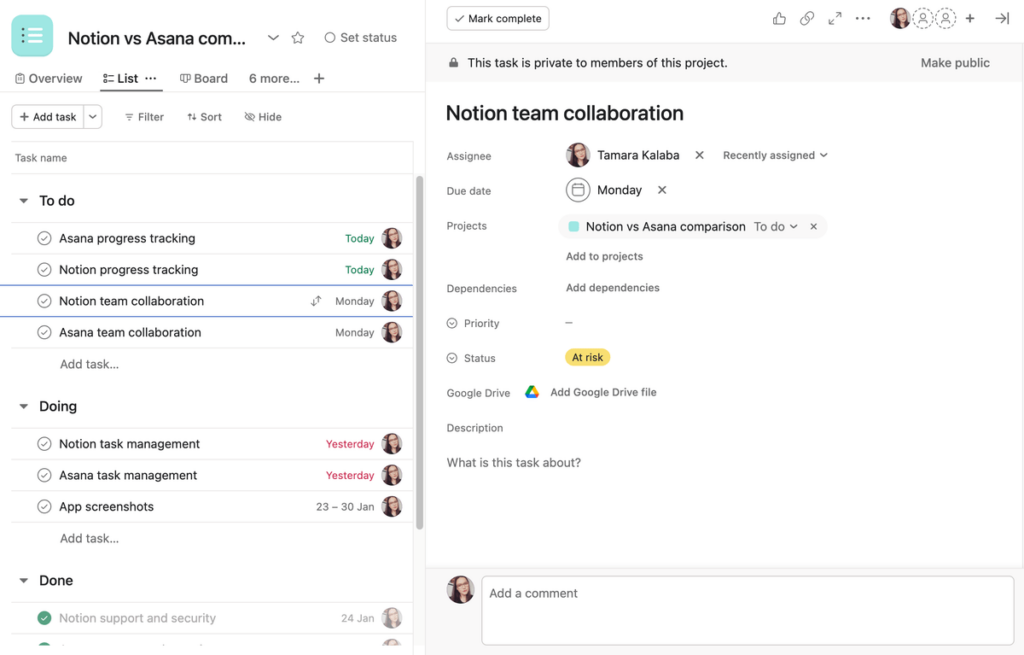 Notion vs Asana: What’s the Difference in 2024?