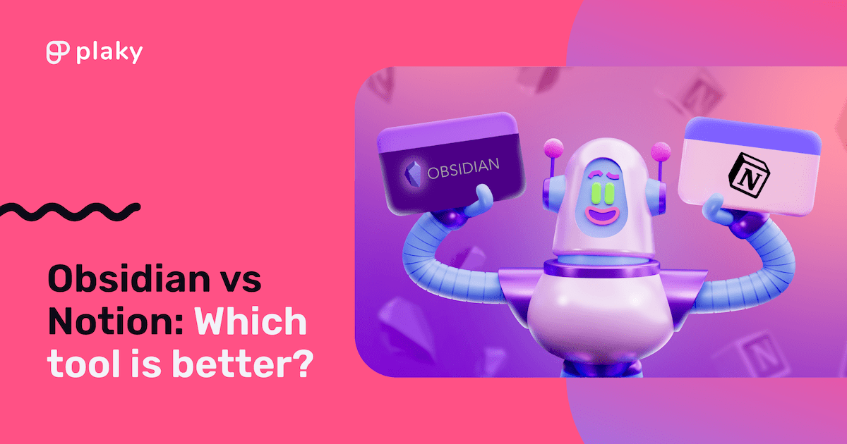 Obsidian vs Notion — A Detailed Comparison (2024)