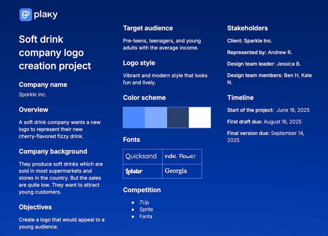 Creative Brief: 10-Step Guide With Templates and Examples
