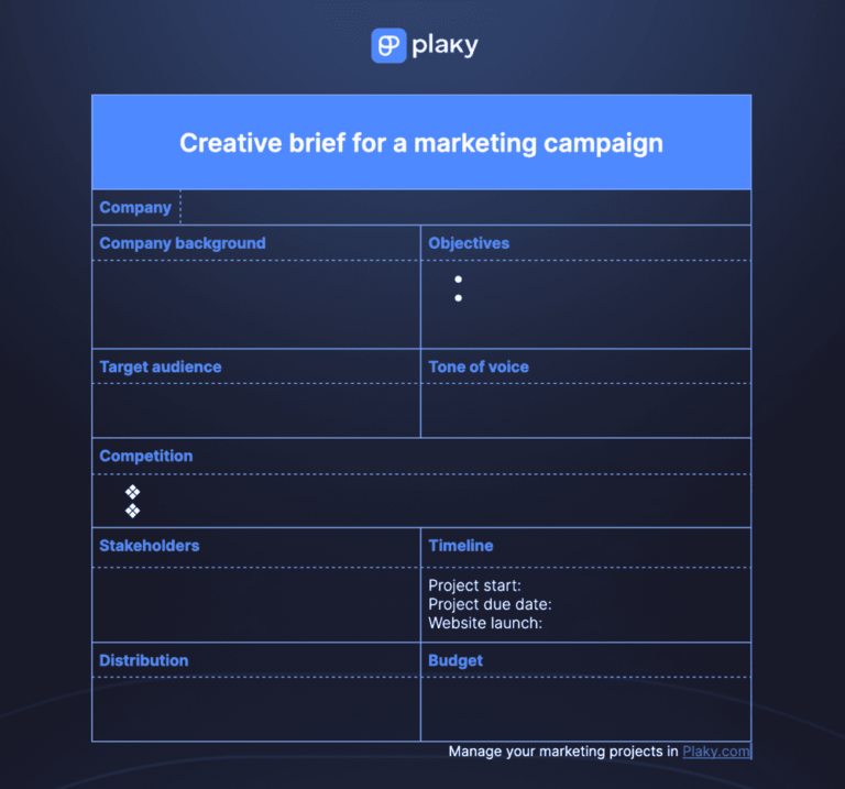 How to Write a Creative Brief (Examples and 7 Templates)