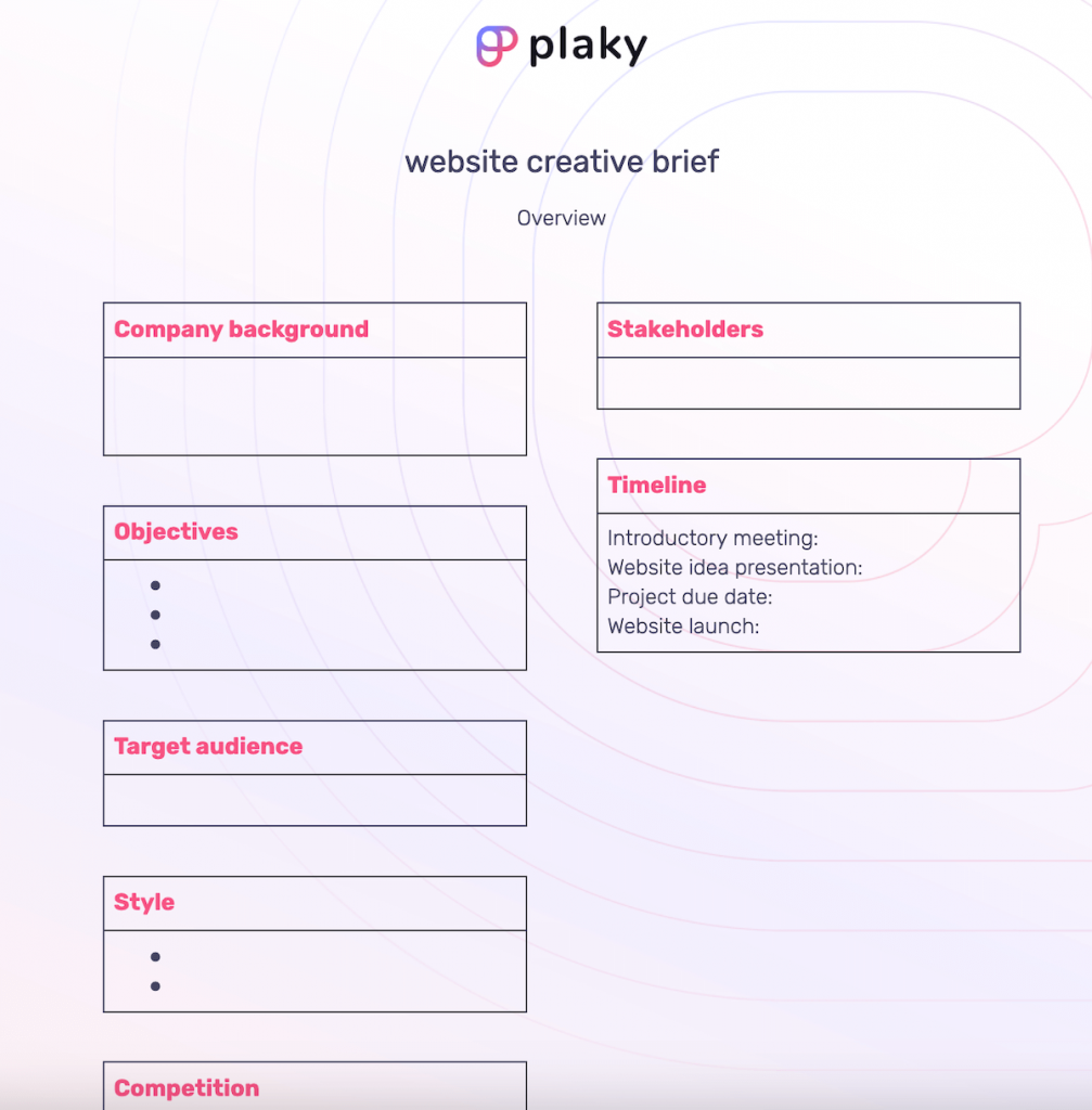 How to Write a Creative Brief (Examples and 7 Templates)