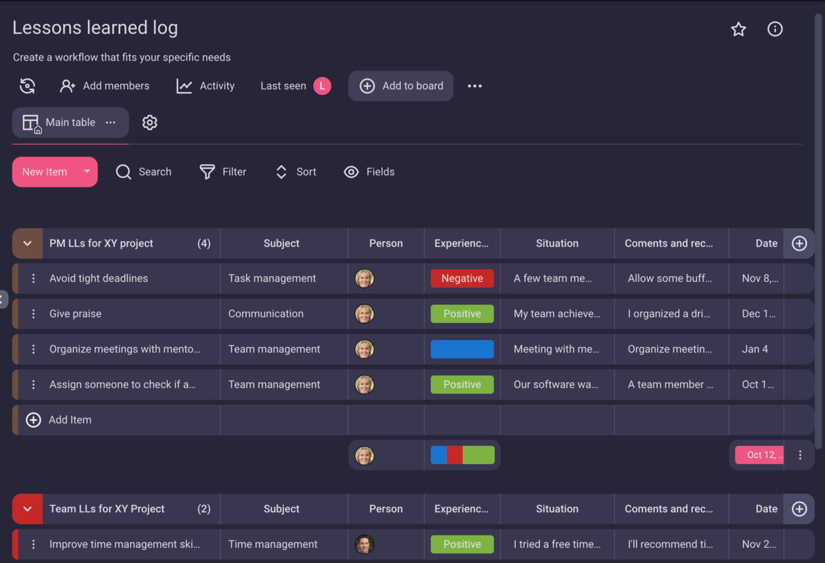 Lessons Learned in Project Management: How to Capture Them