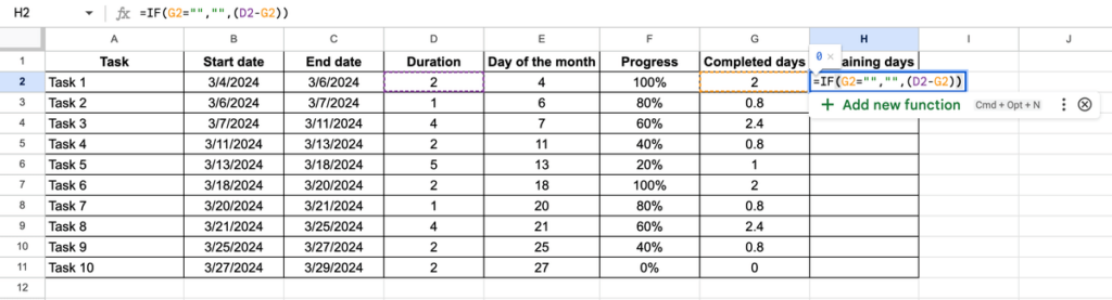 Gantt Chart in Google Sheets: How to Make It + Free Templates