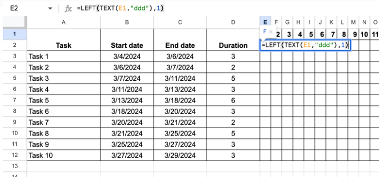 Gantt Chart in Google Sheets: How to Make It + Free Templates