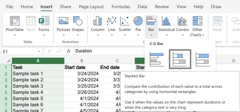 How to Make a Gantt Chart In Excel (Free Template Included)