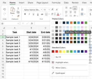How to Make a Gantt Chart In Excel (Free Template Included)
