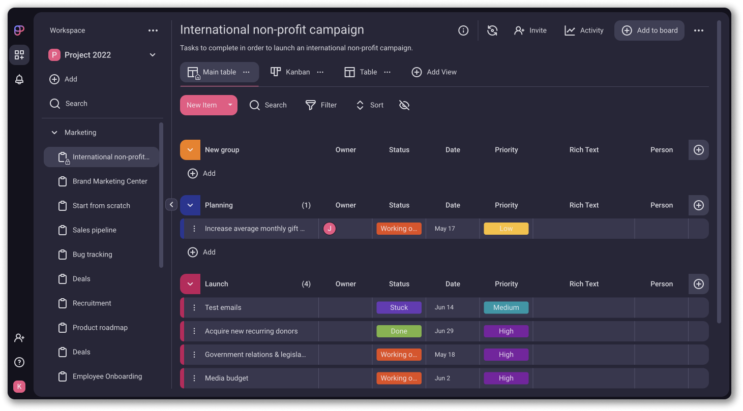 Light and Dark Theme - Plaky Help