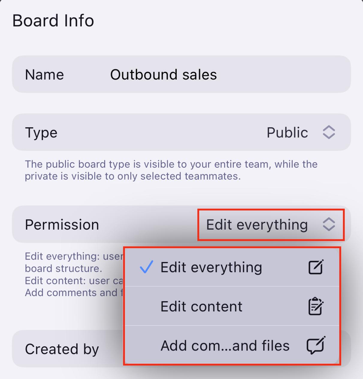 Board Permissions - Plaky Help