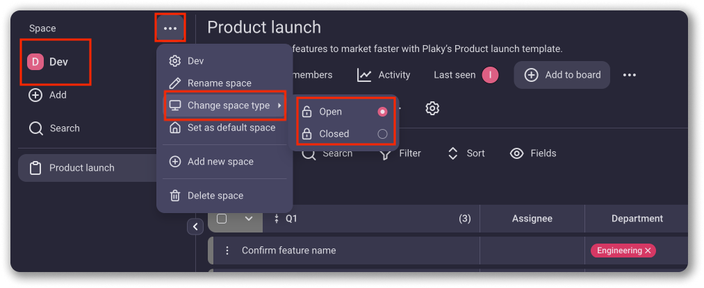 Create Space - Plaky Help