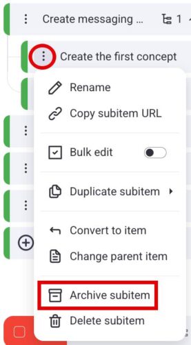 Archive section - Plaky Help
