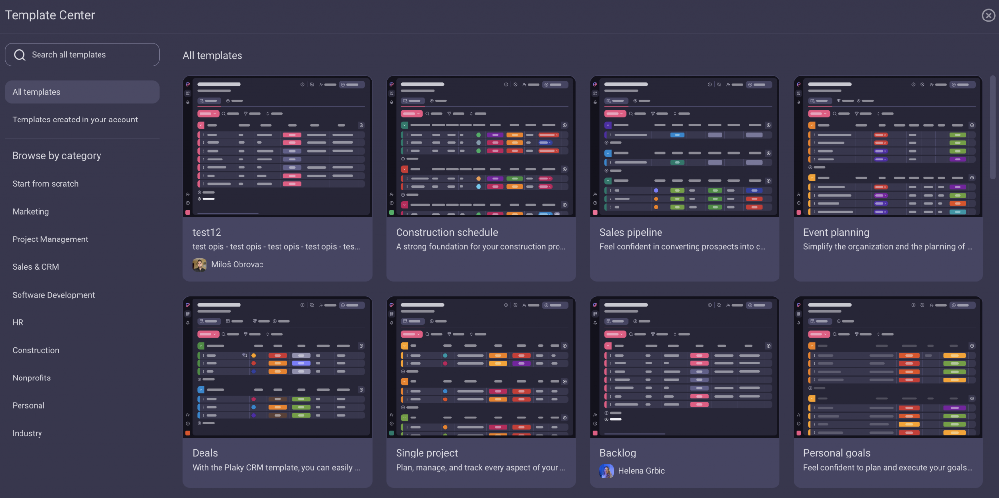 Organization & Hierarchy (Workspaces, Boards, Folders, Groups, Views)