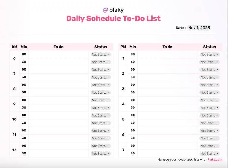 20 Free To-Do List Templates (Printable & Customizable)