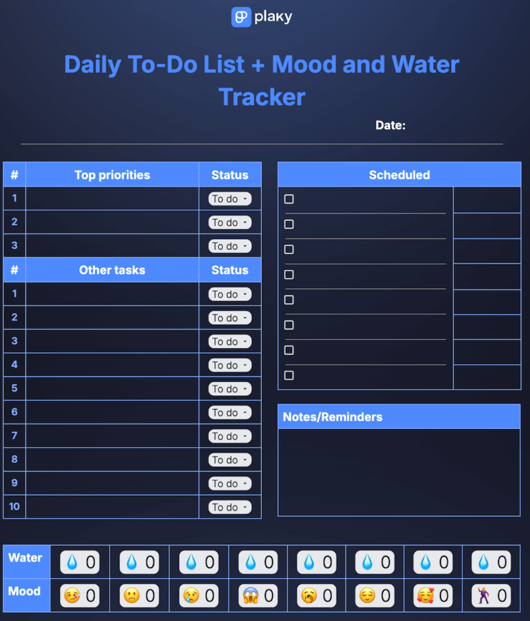 20 Free To-Do List Templates (Customizable & Printable)