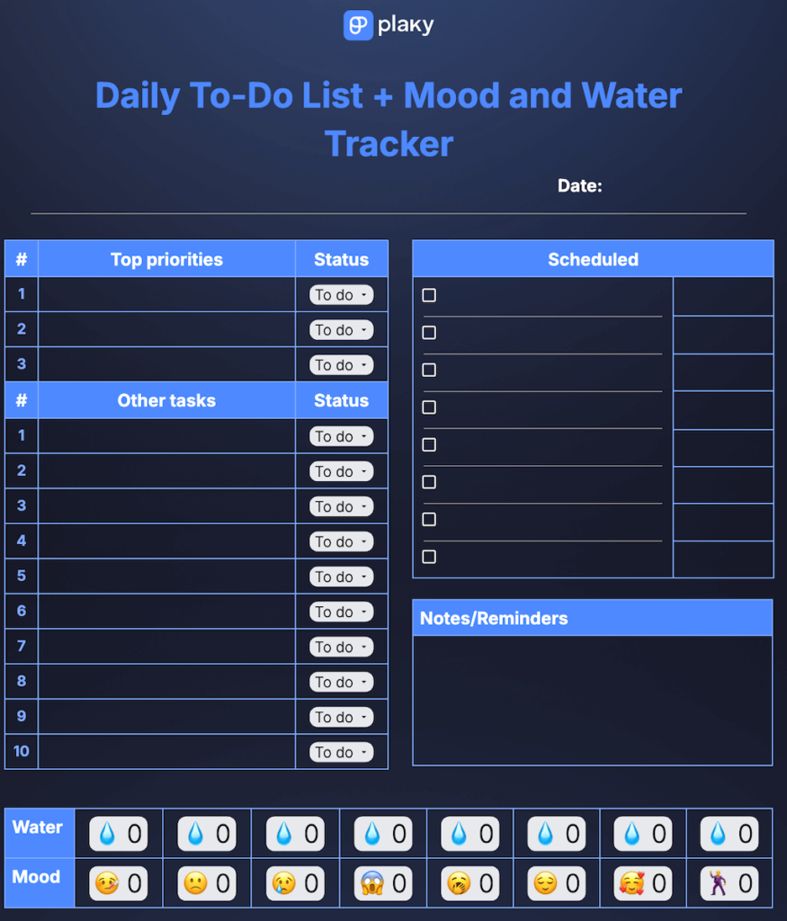 20 Free To-Do List Templates (Customizable & Printable)