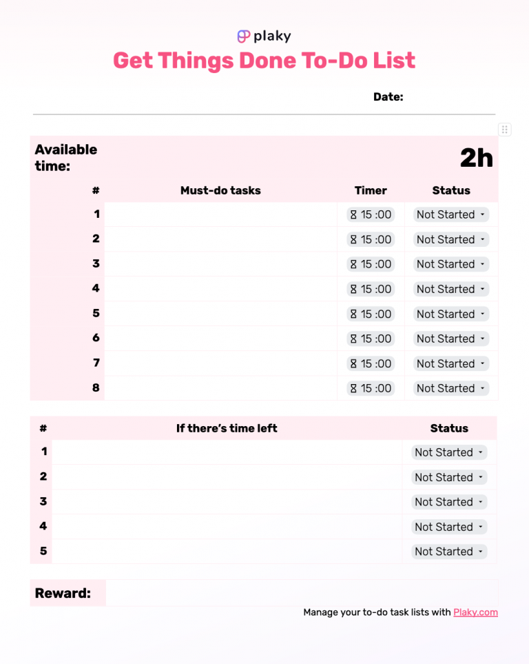 20 Free To-Do List Templates (Printable & Customizable)