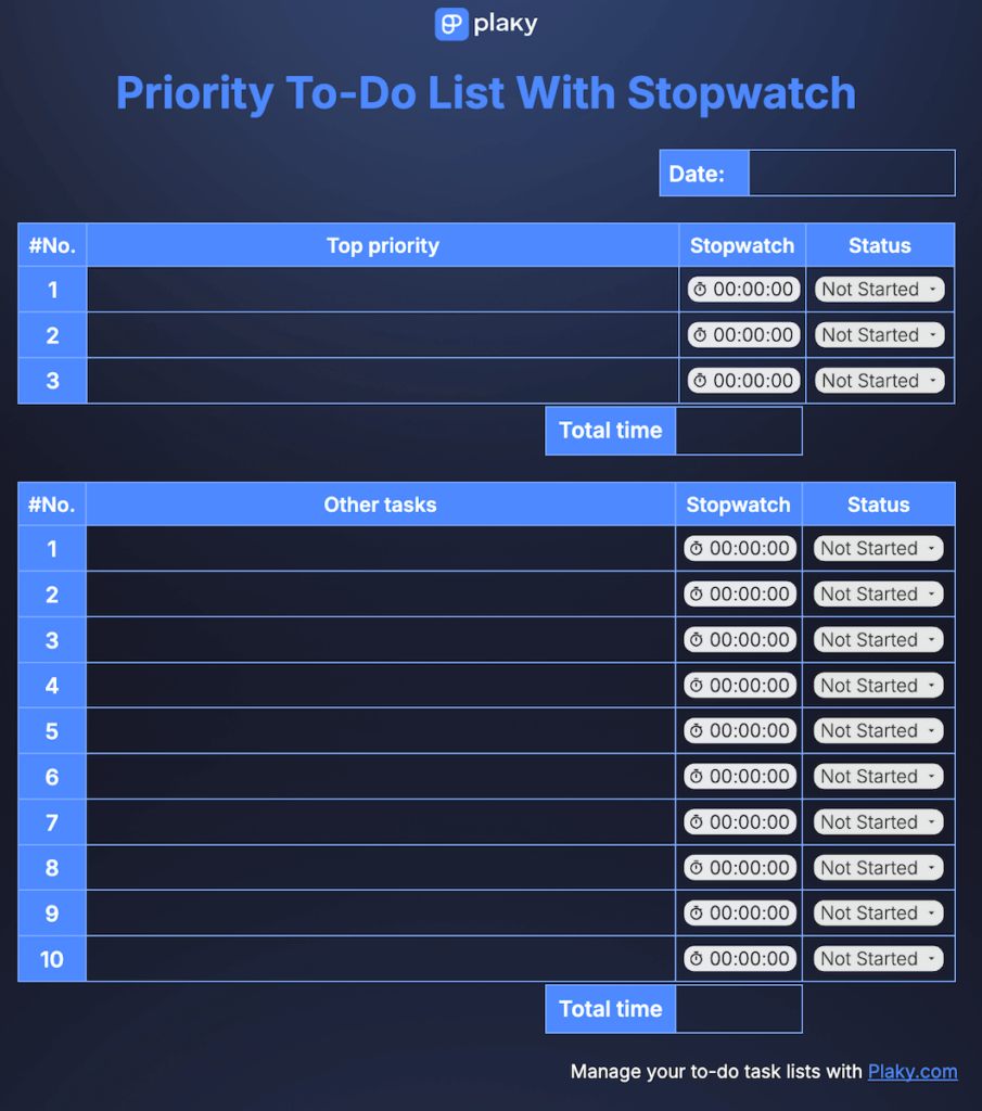 20 Free To-Do List Templates (Customizable & Printable)