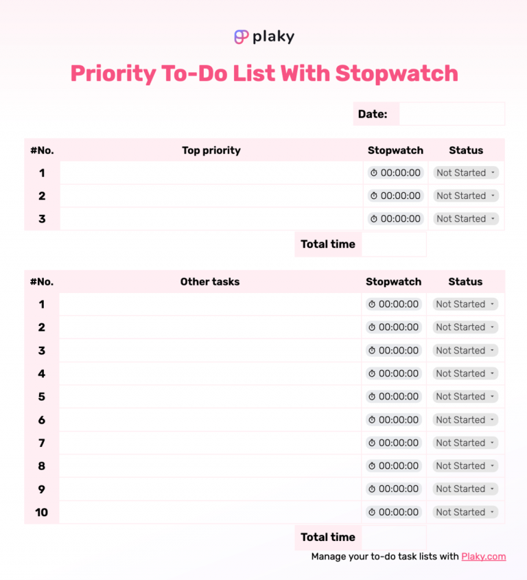 20 Free To-Do List Templates (Printable & Customizable)