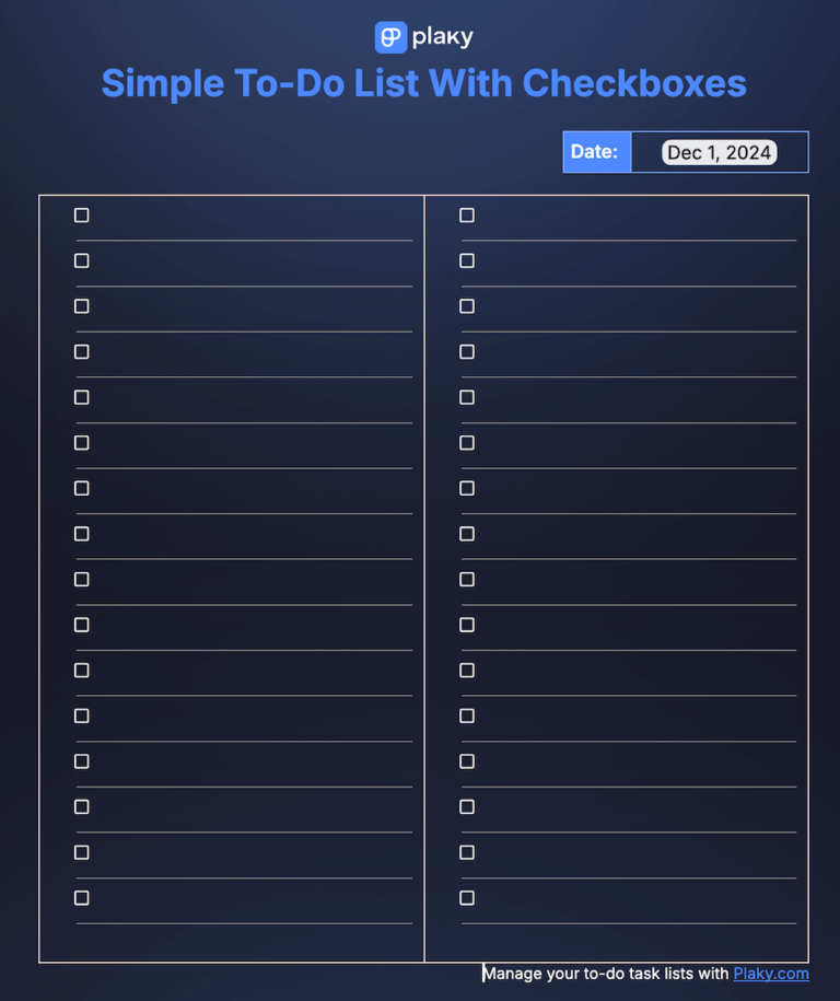 20 Free To-Do List Templates (Customizable & Printable)