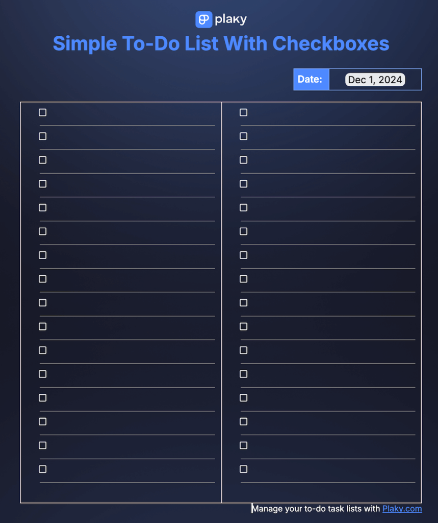 20 Free To-Do List Templates (Customizable & Printable)
