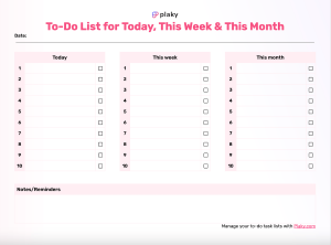 20 Free To-Do List Templates (Printable & Customizable)