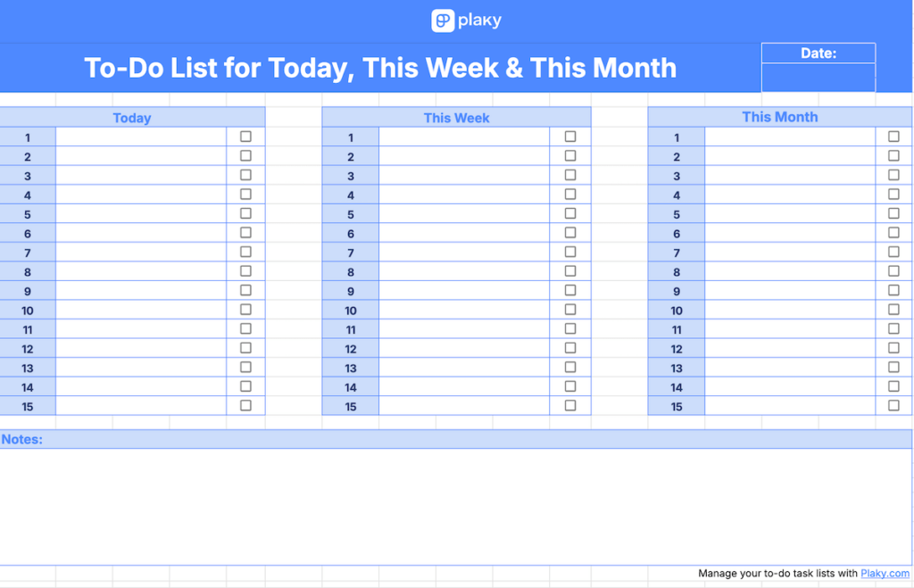 20 Free To-Do List Templates (Customizable & Printable)
