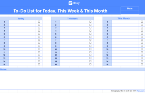 20 Free To-Do List Templates (Customizable & Printable)