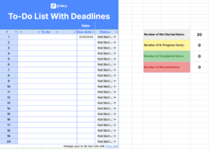 20 Free To-Do List Templates (Customizable & Printable)