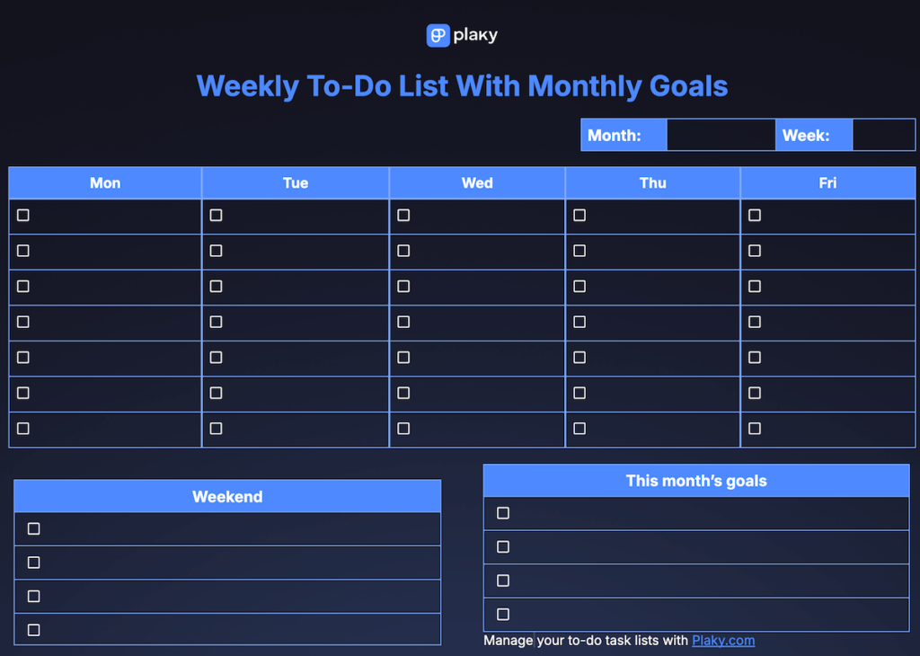 20 Free To-Do List Templates (Customizable & Printable)