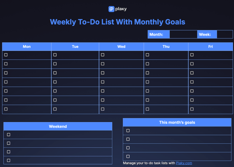 20 Free To-Do List Templates (Customizable & Printable)