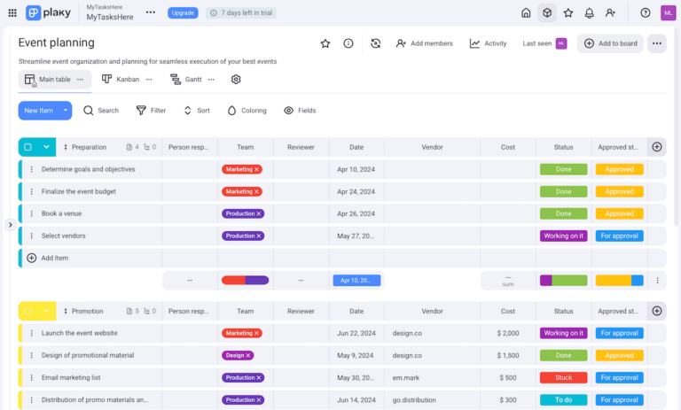 12 Free Templates for Event Planning: Simple & Customizable