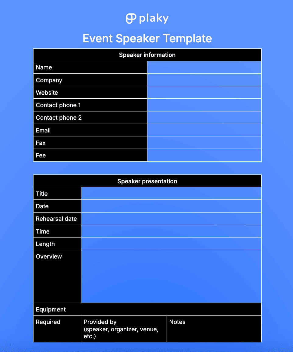 12 Free Templates for Event Planning: Simple & Customizable