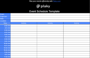 12 Free Templates for Event Planning: Simple & Customizable