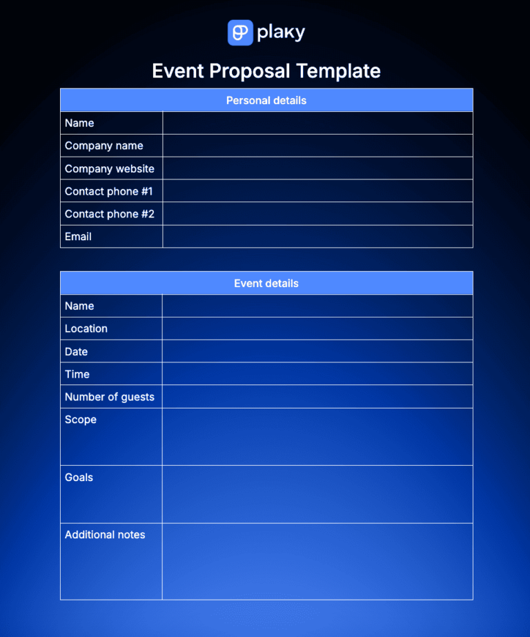 12 Free Templates for Event Planning: Simple & Customizable