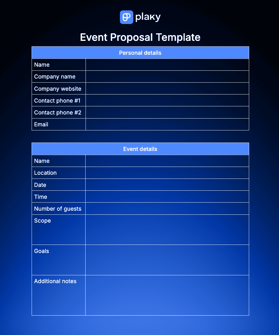 12 Free Templates for Event Planning: Simple & Customizable