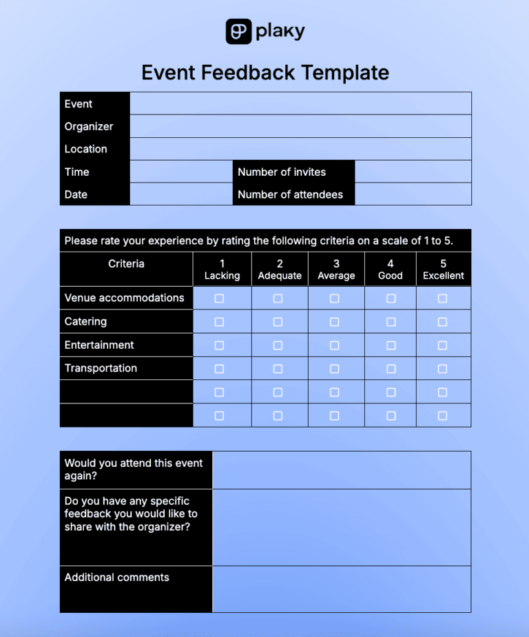 12 Free Templates for Event Planning: Simple & Customizable