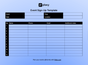 12 Free Templates for Event Planning: Simple & Customizable