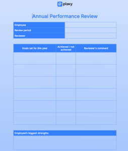 10 Performance Review Templates for Assessing Employees