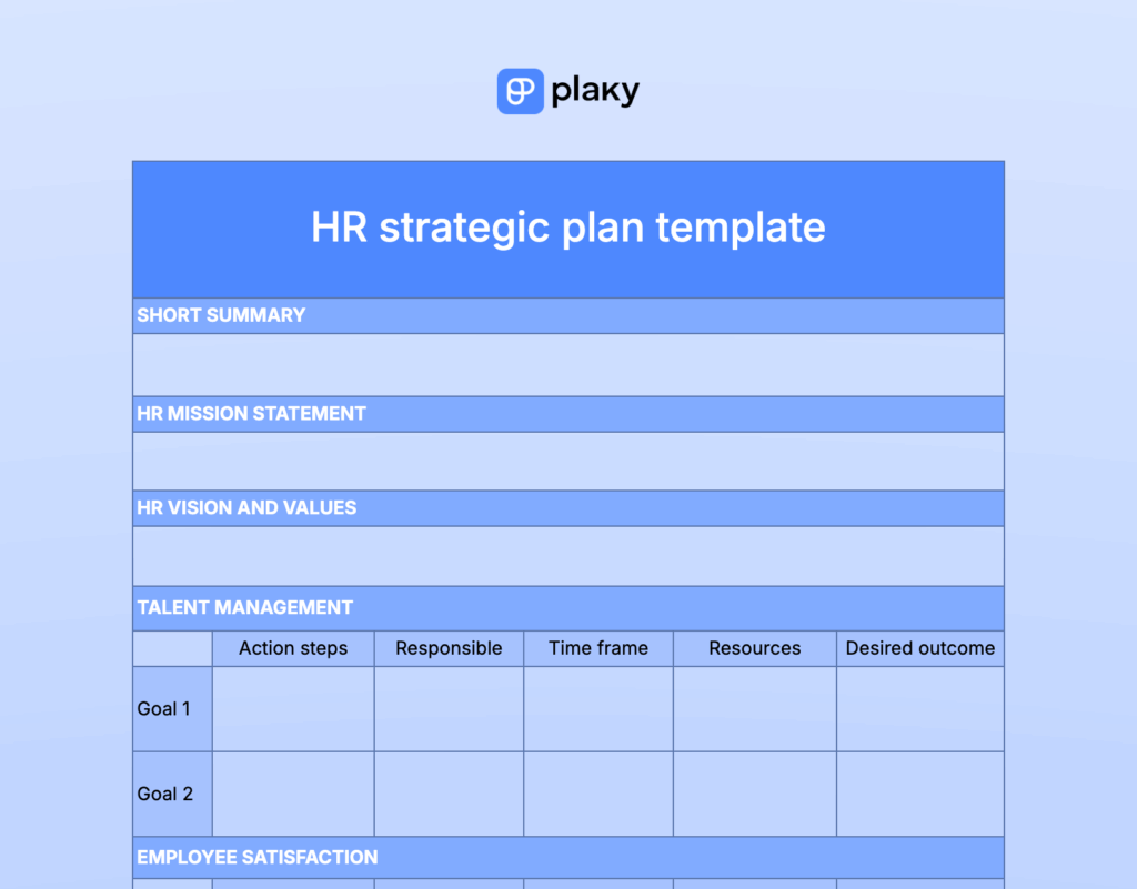 14 Free Strategic Planning Templates (Multiple Formats)