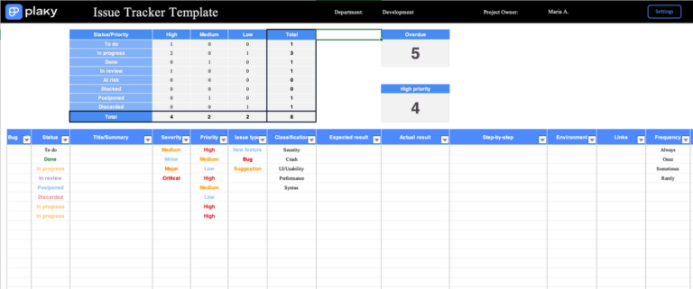 Top 16 Free Automated Project Management Excel Templates