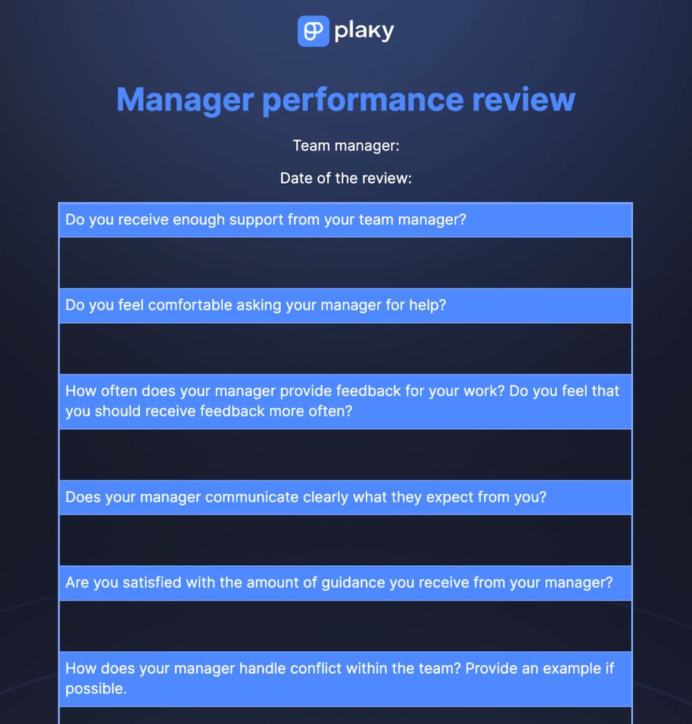 10 Free Performance Review Templates to Try in 2024